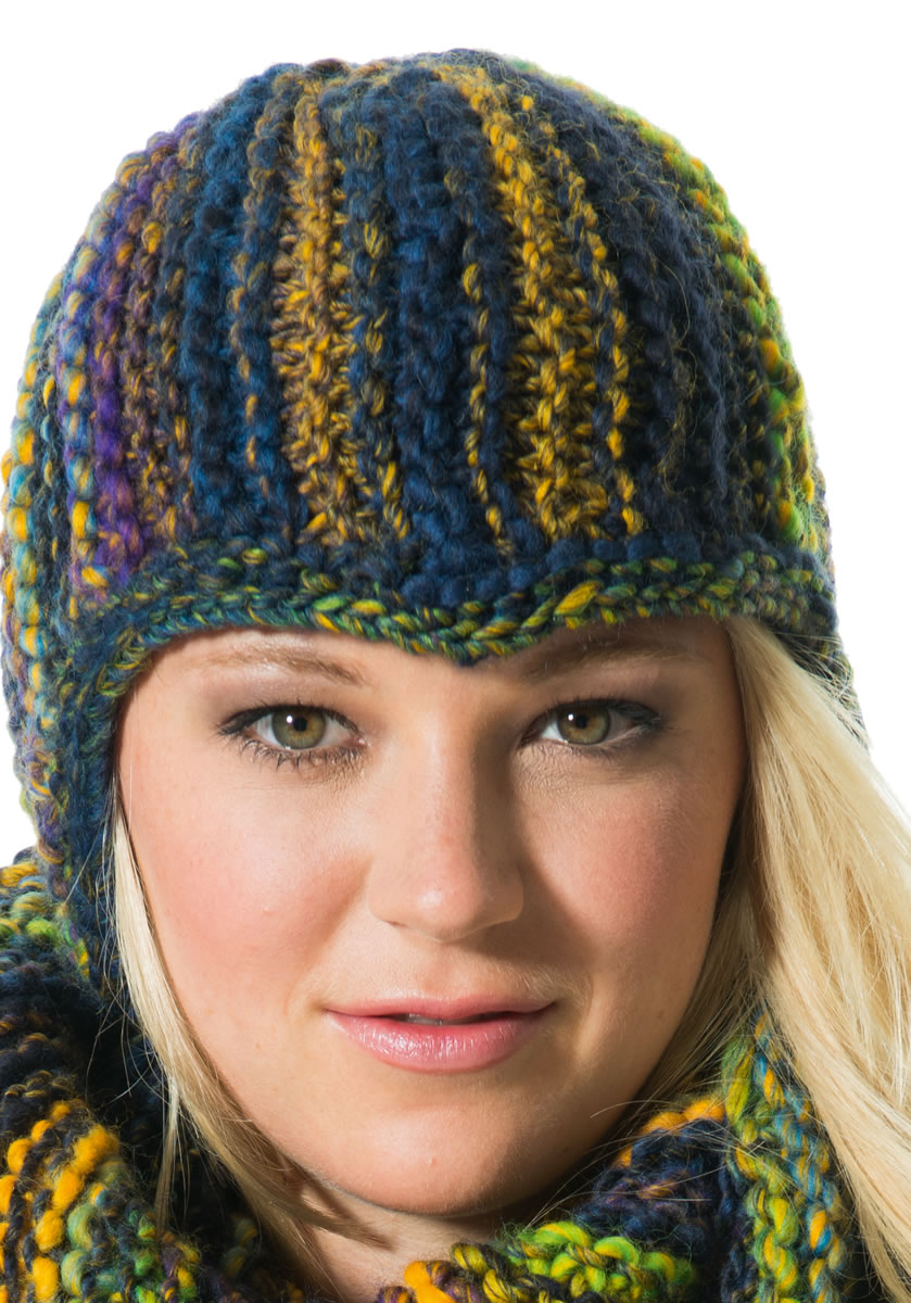 Lana Grossa SKJERF + LUE Olympia Neon - Strikkeoppskrift (DK) | OLYMPIA ...